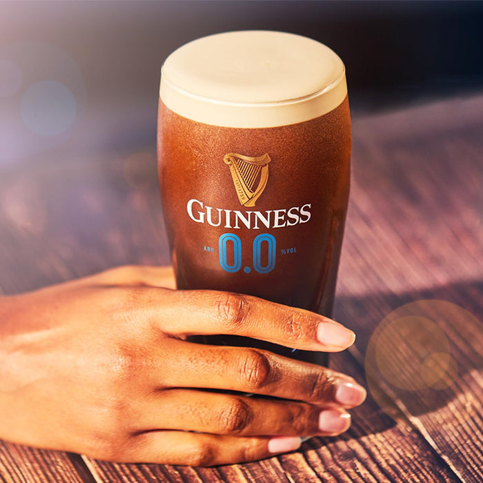 Guinness 0 Zero 10 Pack Non-Alcoholic Draught Stout Beer | 14.9oz Cans ...