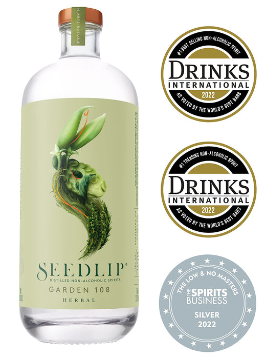 Seedlip Garden 108 - Non-alcoholic Spirit | Calorie Free, Sugar Free ...