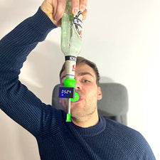 Chug Buddy Beer Snorkel with TIMER, Beer Bong, Shotgun Tool, Drinking ...