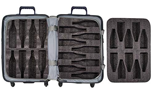 Bier Garde Valise - Beer Travel Suitcase - Up to 19 bottles - All ...