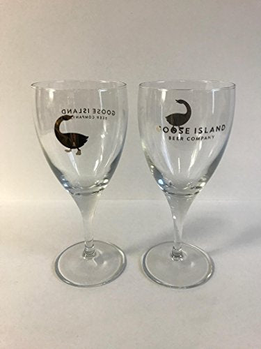 Goose Island Beer Company - 12oz Chalice Glass - 2 Glasses — The Beer ...