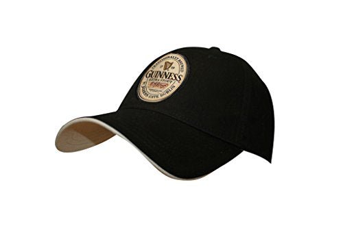 Guinness English Label Cap - Adjustable Black Baseball Hat — The Beer ...