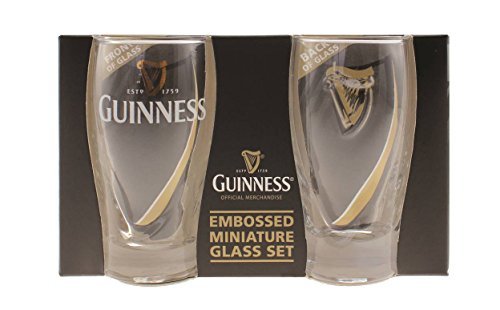 Guinness Mini Gravity Pint Glass, Set of 2 - Shot Glass Size — The Beer ...