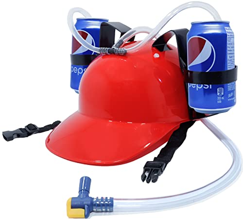 New and improved Beer Helmet Drinking Hat, The Beer Hat Drinking Holde ...