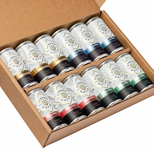 Strongwater Sparkling Mixer Variety Pack (Pack of 12) - Includes Signa ...